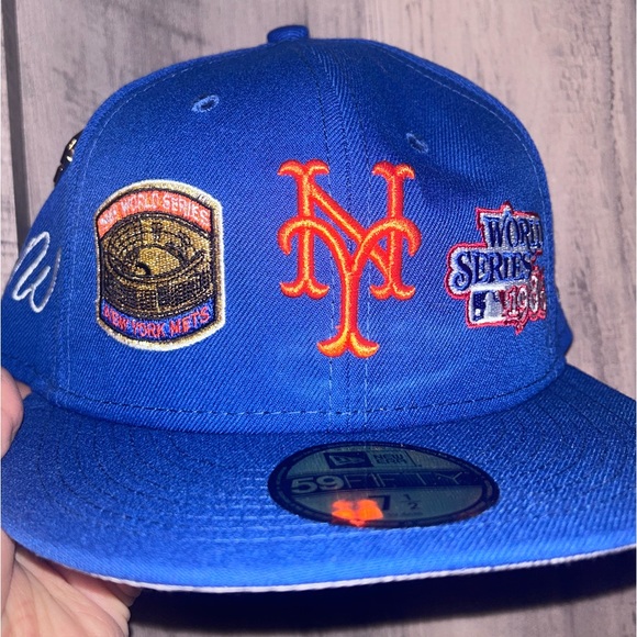 New Era | Accessories | New York Mets New Era Hat 986 World Series ...